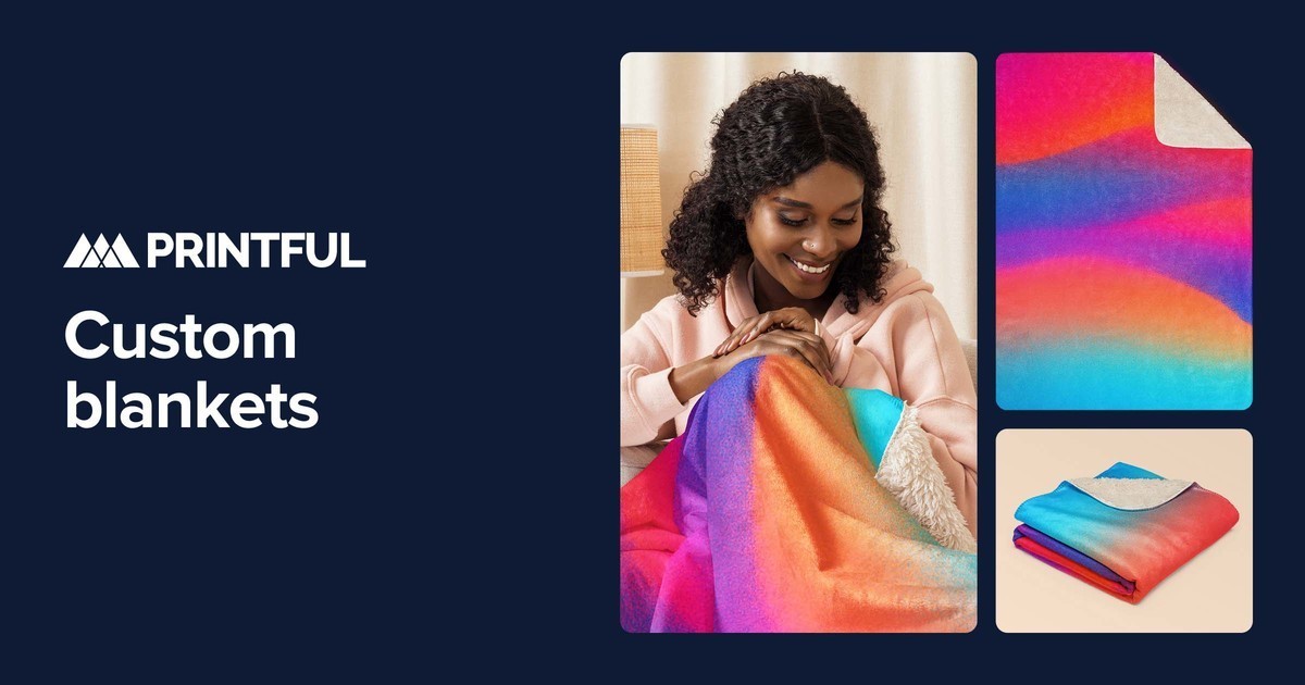 Custom Blankets with Pictures | Design Your Own Blanket Online