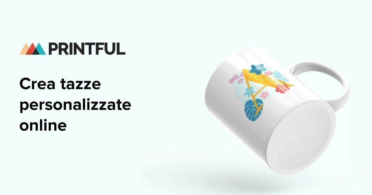 Tazze personalizzate con foto, logo o testo | Printful