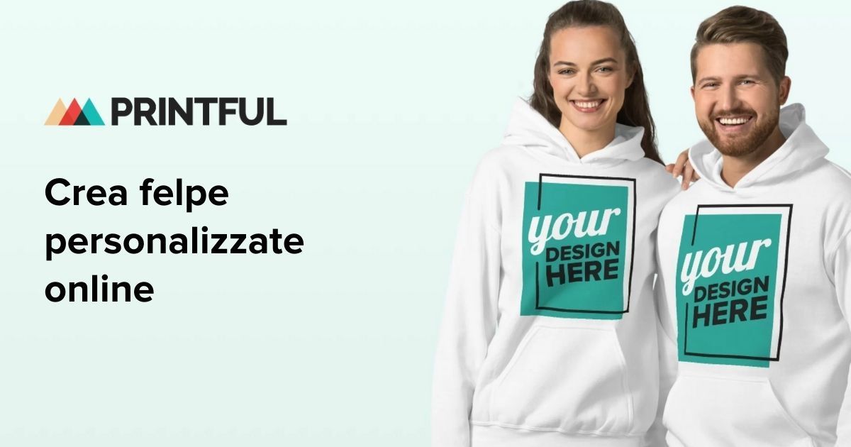 Felpe personalizzate - Crea e vendi online | Printful