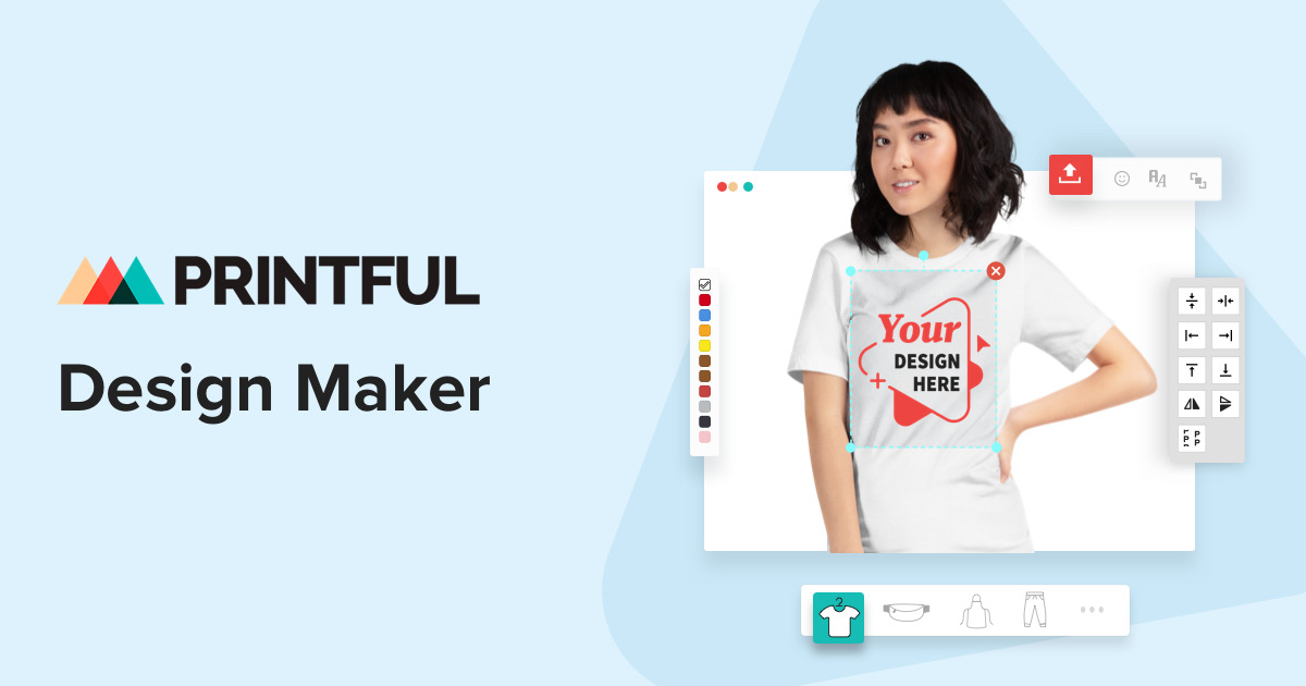 Design Maker gratuito per prodotti personalizzati | Printful